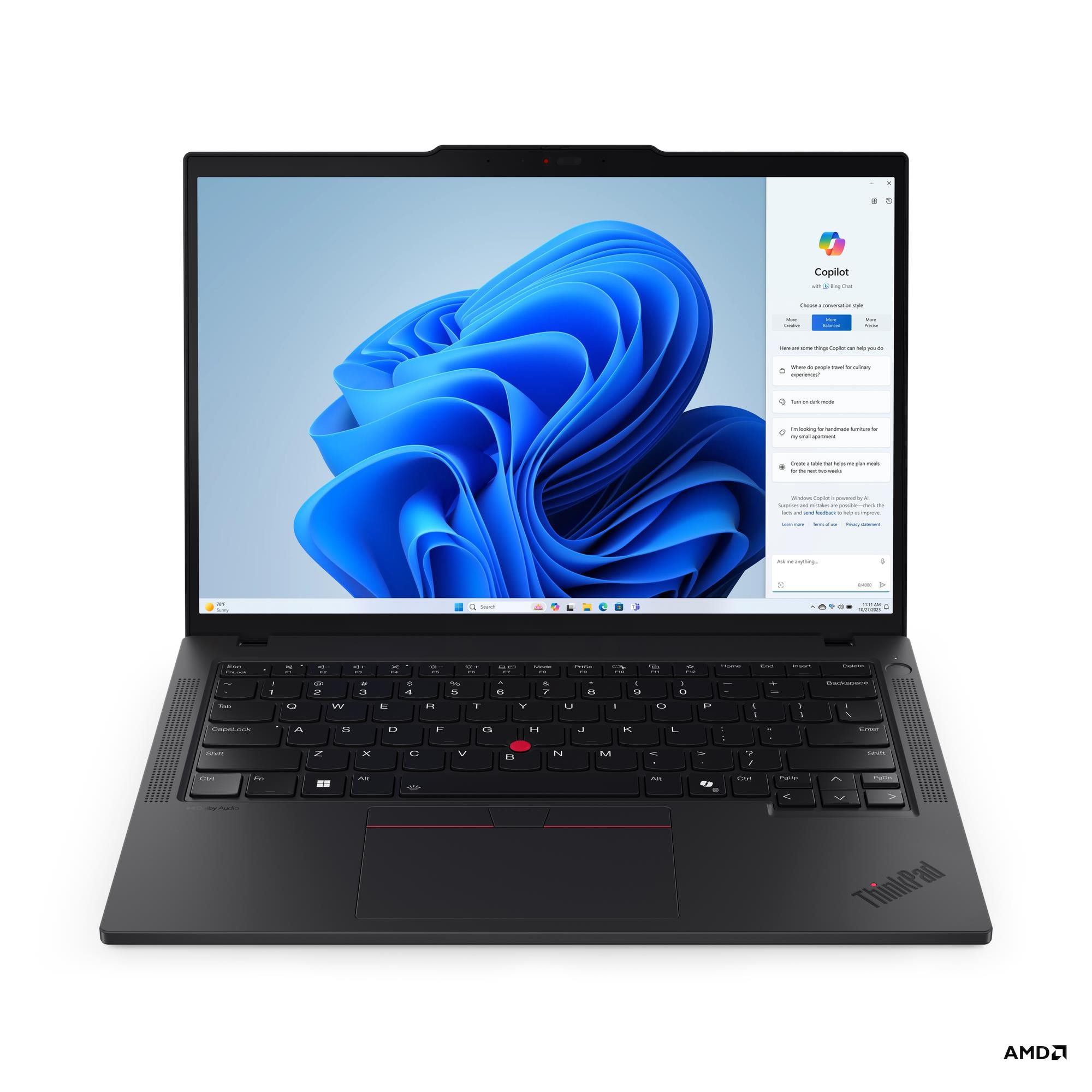 ThinkPad T14 Gen 5 14" AMD I AI-powered productivity driven by AMD ...